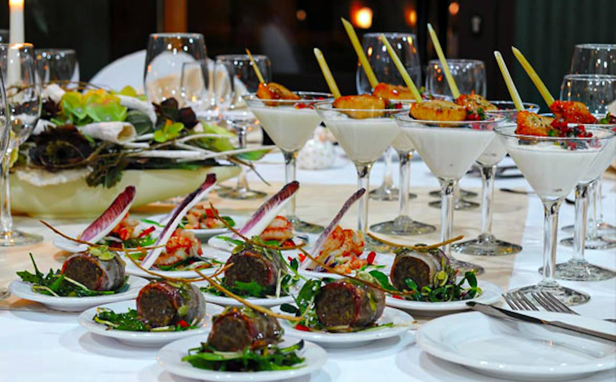 Nos prestations traiteur et catering en Suisse romande | Events et Saveurs